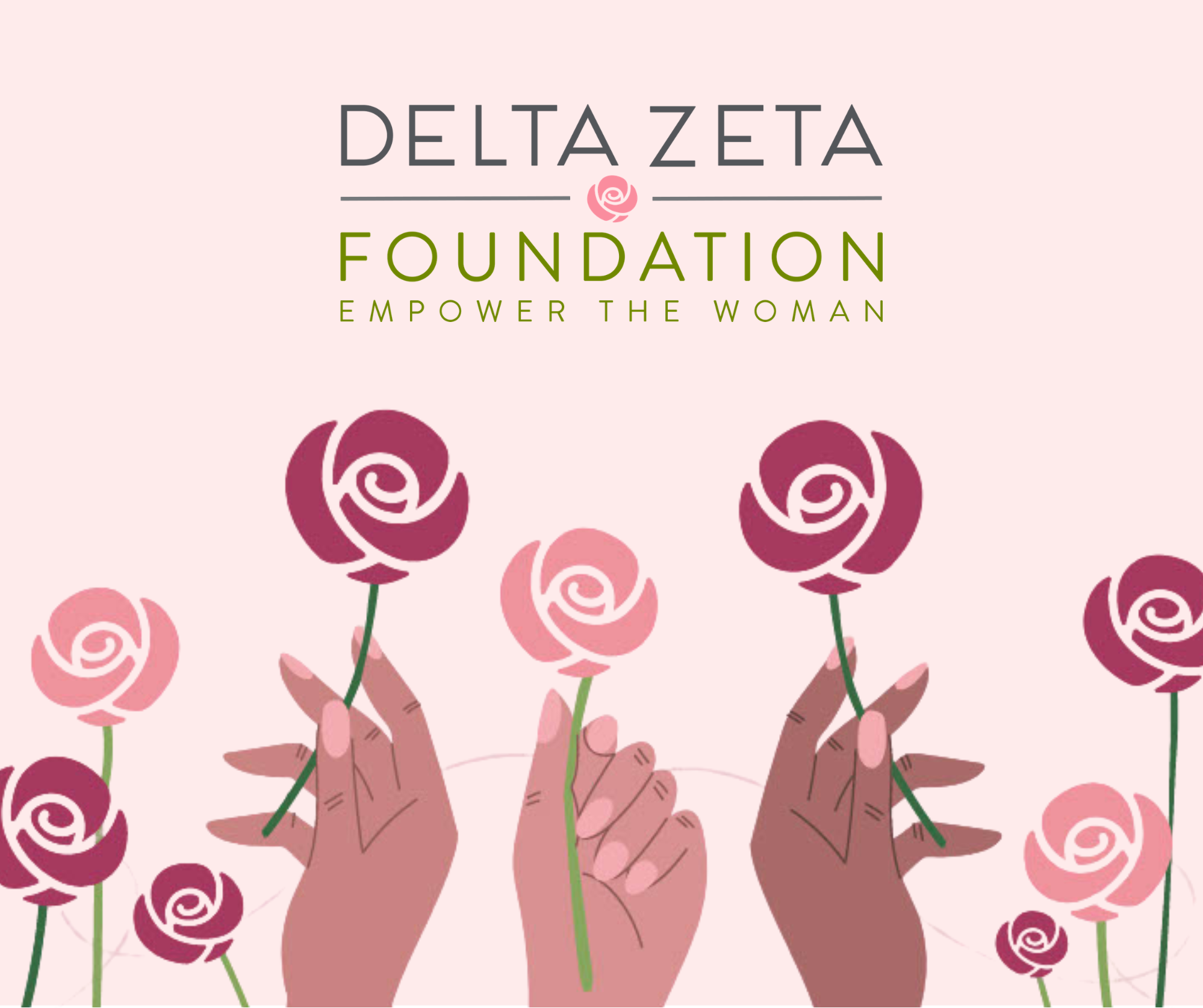 Delta Zeta Galentine’s Day Rose Garden Opens - Delta Zeta